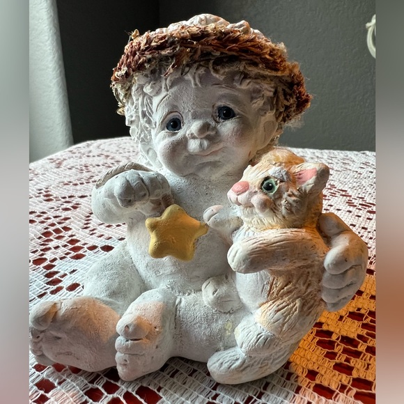 dreamsicle | Accents | Dreamsicles Cast Art Plaster Cherub Love My ...